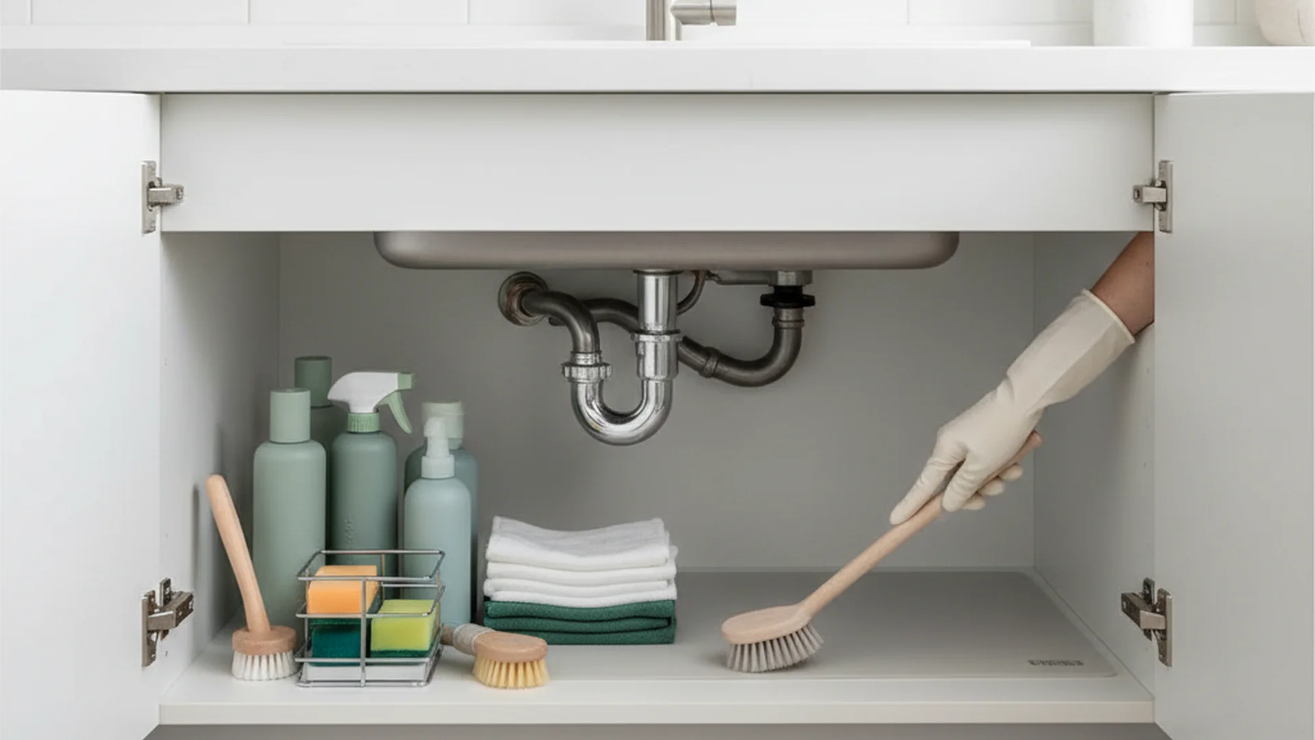 How to Clean Under Kitchen Sink: The Ultimate 2025 Guide | Tidied Blog